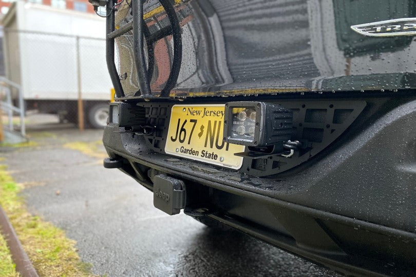 Rear License Plate Molle Mount - MFC Offroad